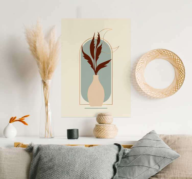 Boho Plant poster - TenStickers