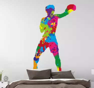 Boxer Wall Stickers - TenStickers