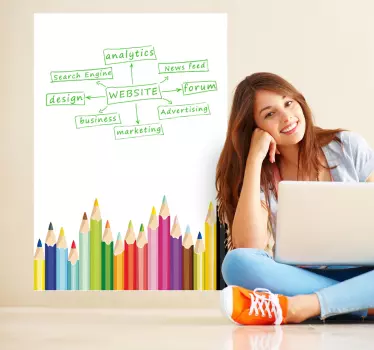 Fantastic Whiteboard Stickers - TenStickers