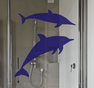 Transform Shower with Shower Screen Stickers - TenStickers