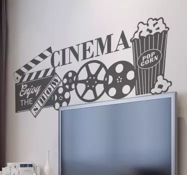 Movie Wall Stickers for the Whole Family, style drawings - TenStickers