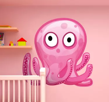 Octopus stickers - TenStickers
