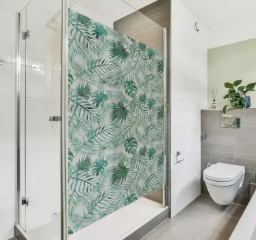 Decorative Shower Screen Stickers - TenStickers