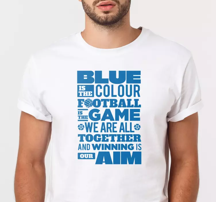 Chelsea anthem custom t-shirt - TenStickers